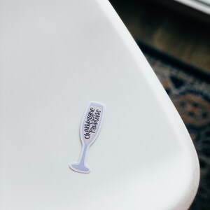 Champagne Problems Sticker Evermore Taylor Swift Swiftie - Etsy