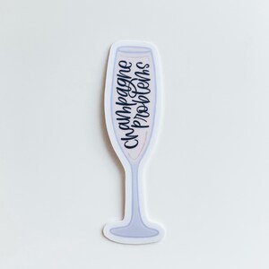 Champagne Problems Sticker Evermore Taylor Swift Swiftie - Etsy