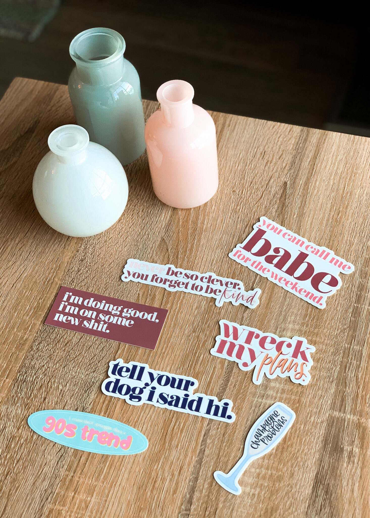 Tell your Dog I said hi Dog Mom Puppy Funny quote Pet | Etsy