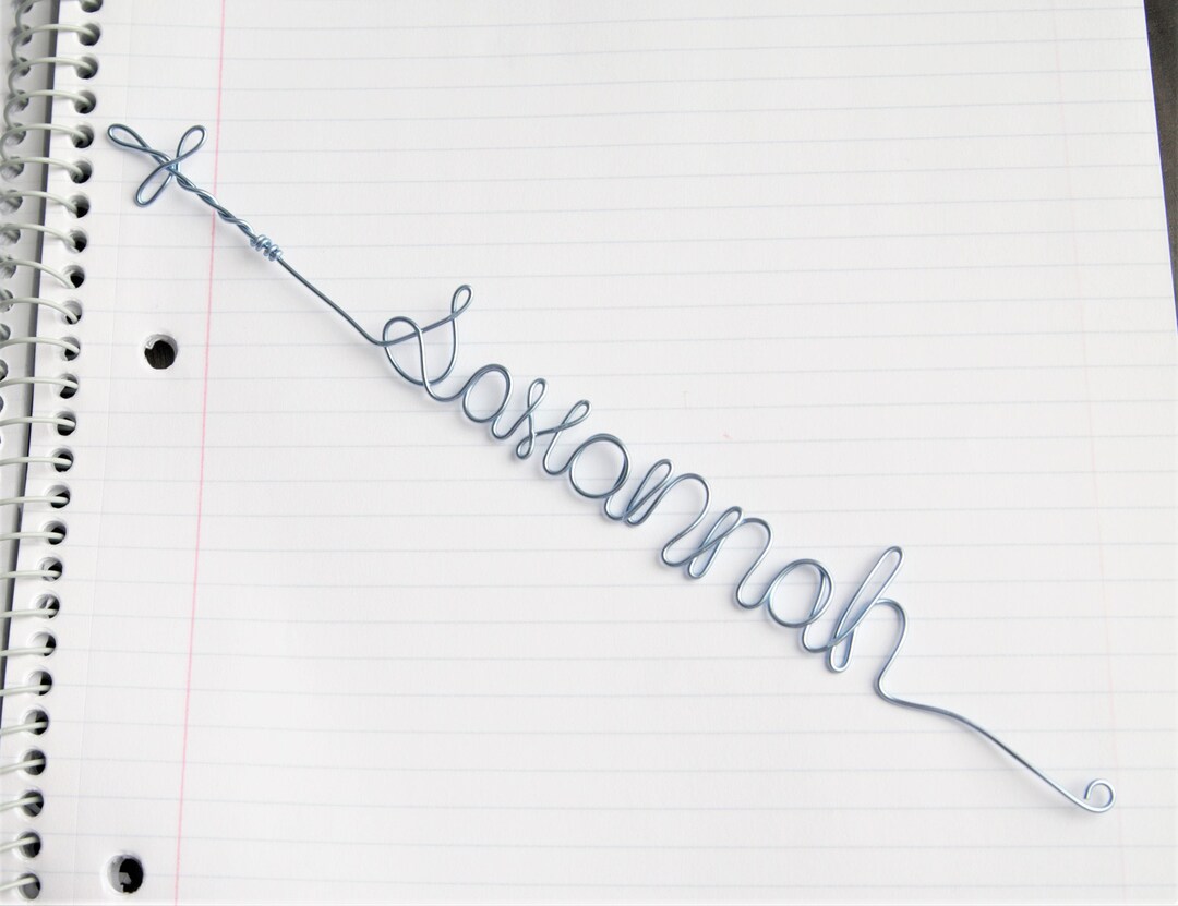 Personalized Wire Bookmark, Custom, Handmade, Book Club, Gift for Her ...