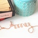 Personalized Wire Name Bookmark Name Bookmark Wire Bookmark ...