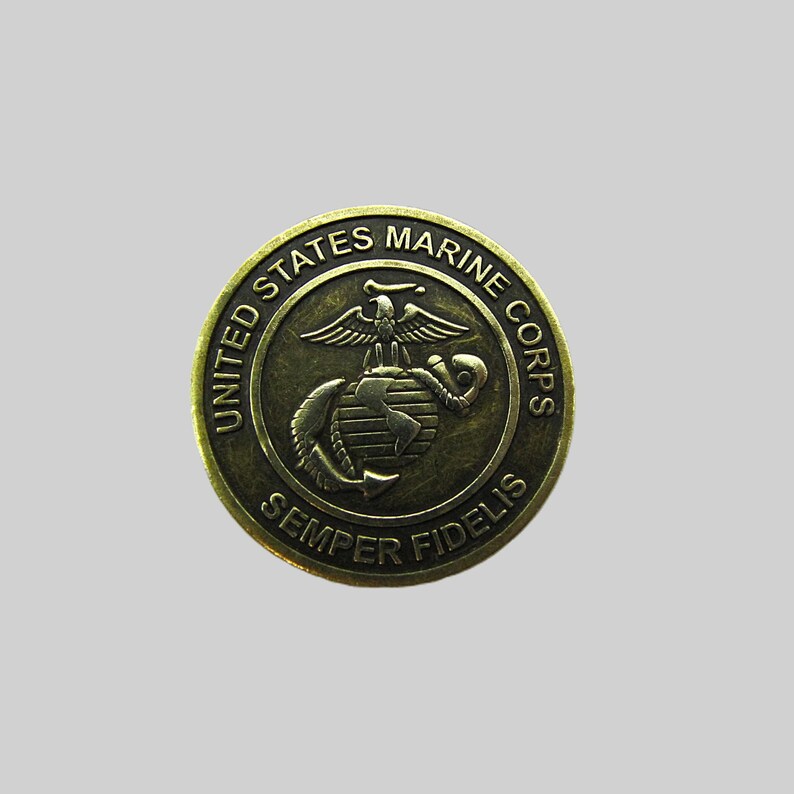 Challenge Coin USMC United States Marine Corps Brass Medal Toys for ...