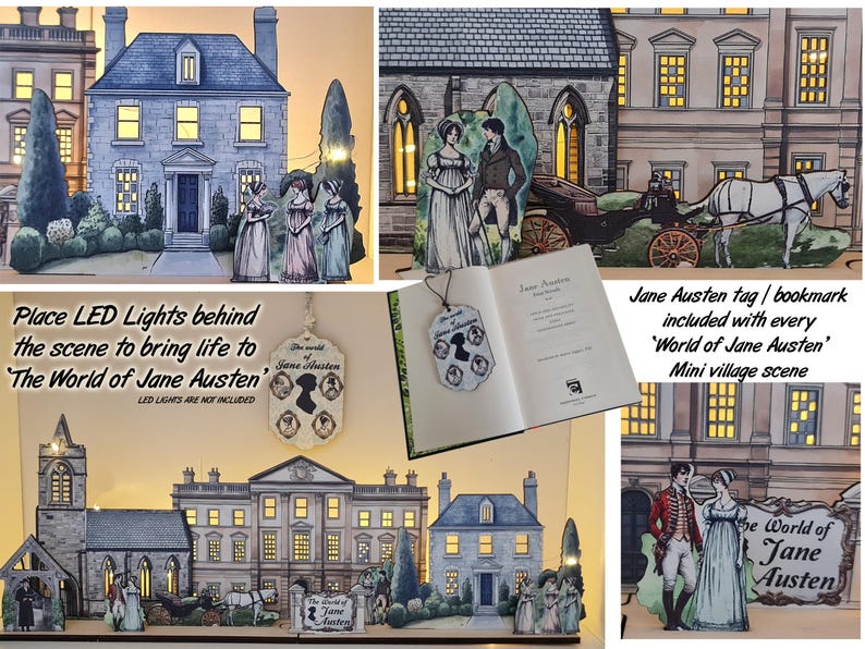 The World of Jane Austen – A Beautifully Crafted Miniature Village ...