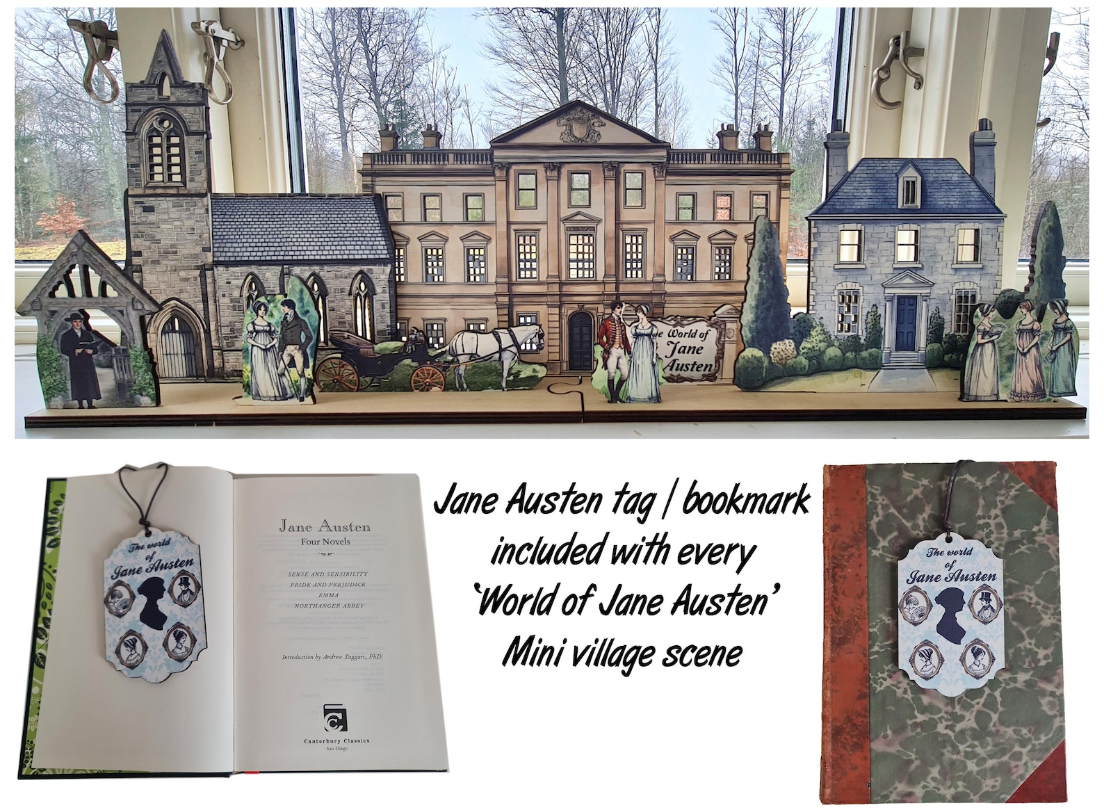 The World of Jane Austen – A Beautifully Crafted Miniature Village ...