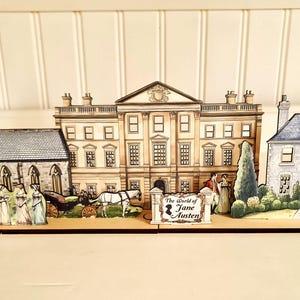 The World of Jane Austen – A Beautifully Crafted Miniature Village ...