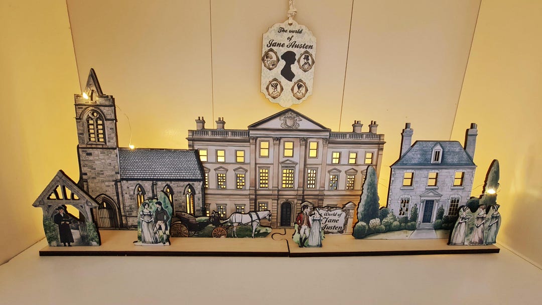 The World of Jane Austen – A Beautifully Crafted Miniature Village ...