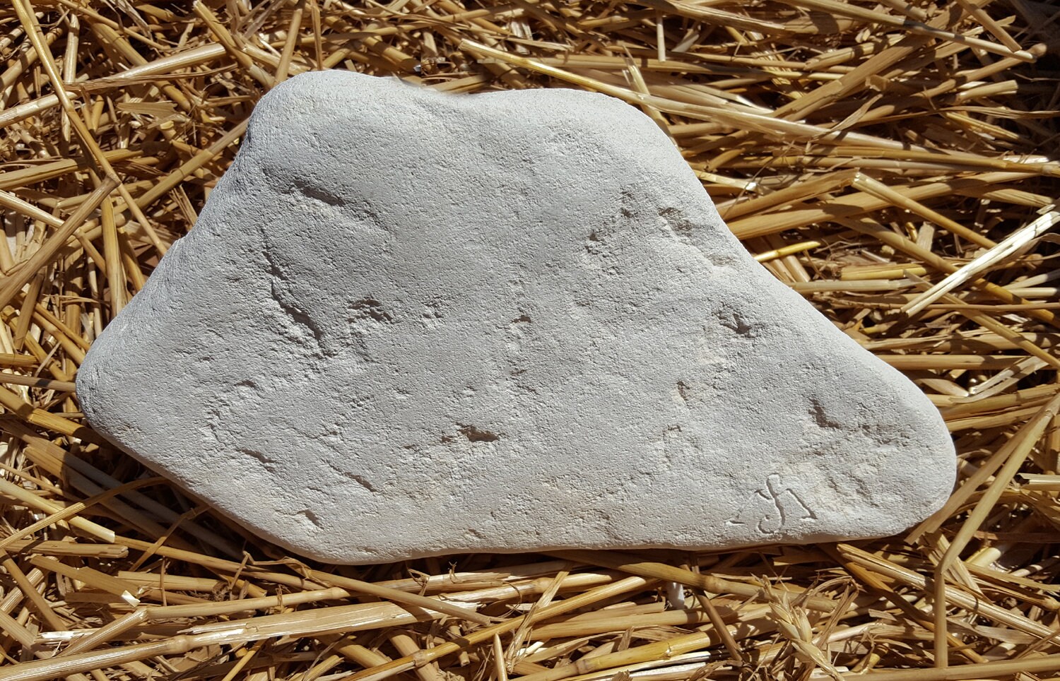 CROP CIRCLES Engraved on Natural Stone white Limestone - Etsy