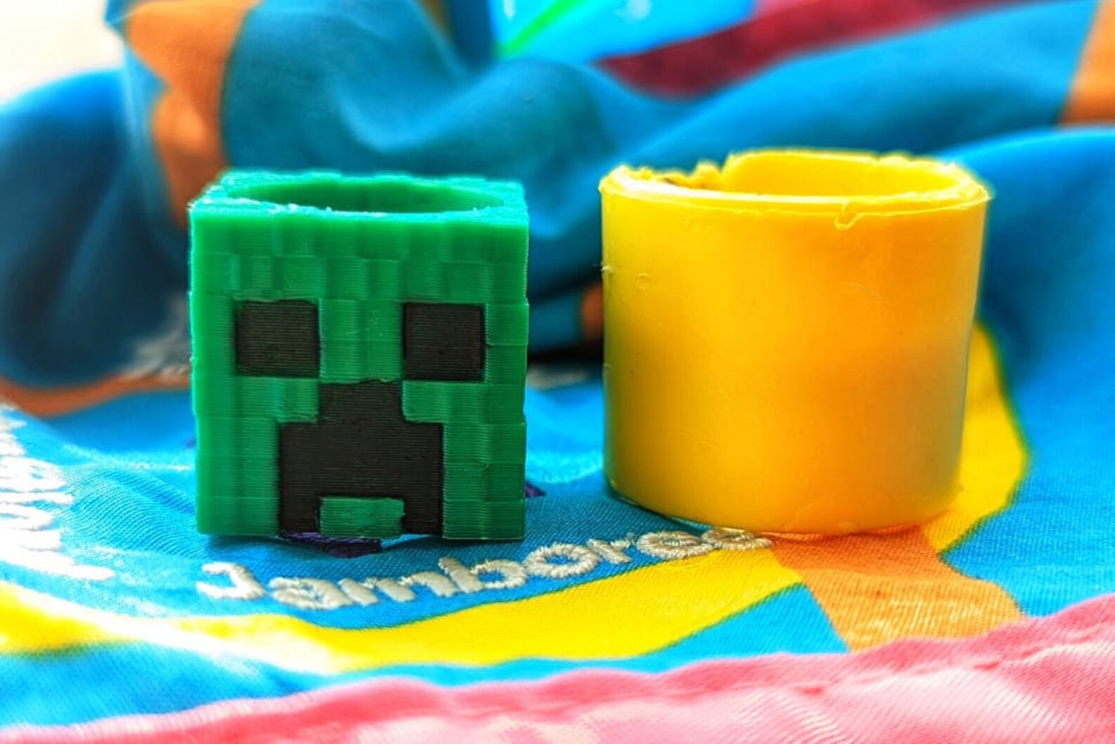 Minecraft Creeper Woggle | Beavers Cubs Scouts Explorers | Minecraft ...