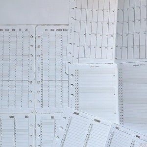 Snb Compact - Foldout Calendars and Extras - 2025 - Printable Monthly ...