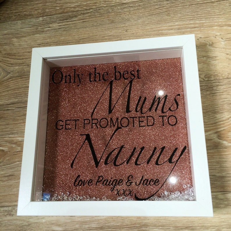 Handmade Only The Best Mums Get Promoted To Nana Nanny Grandma Etsy