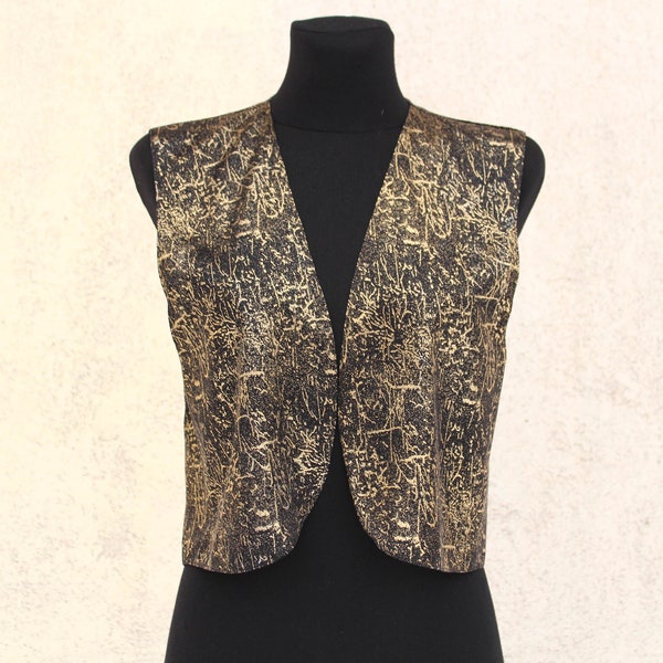 Gold Vest - Etsy