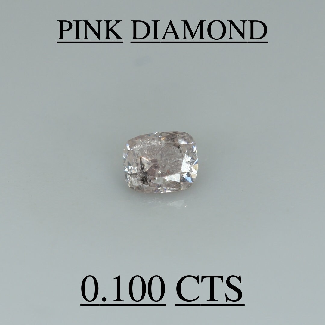 Natural Fancy Pink Diamond 0.100 Cts - Etsy
