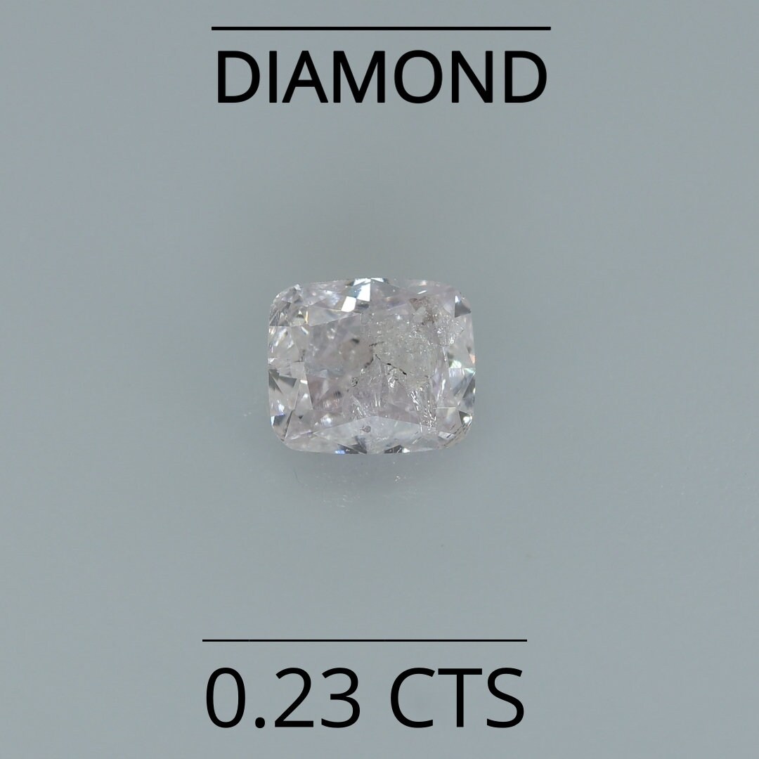 Natural Fancy Pink Diamond 0.23 Cts - Etsy