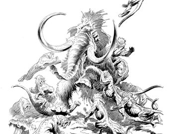 Frank Frazetta Tiger - Etsy