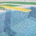 David Hockney Paper Pool Outdoor Swimming Pool Diving Board Bathroom ...