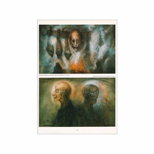 HR Giger Poltergeist Smoke Beast Reverend B Sci-fi Biomechanical Art ...