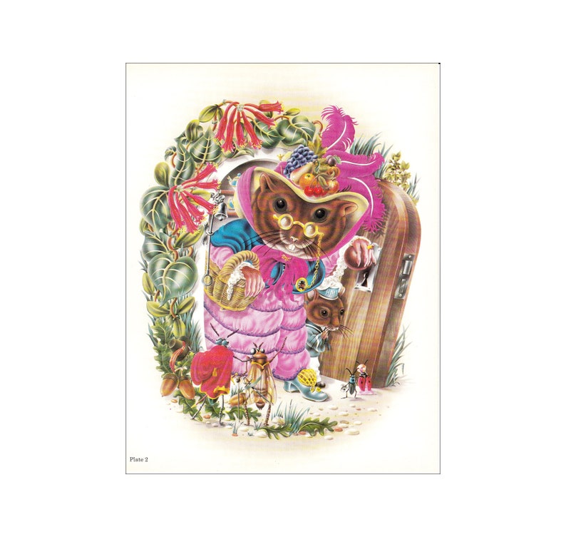 Alan Aldridge Psychedelic 70's Illustration Design Mouse Mrs Dormouse ...