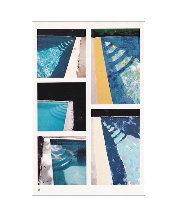 David Hockney Paper Pools Print