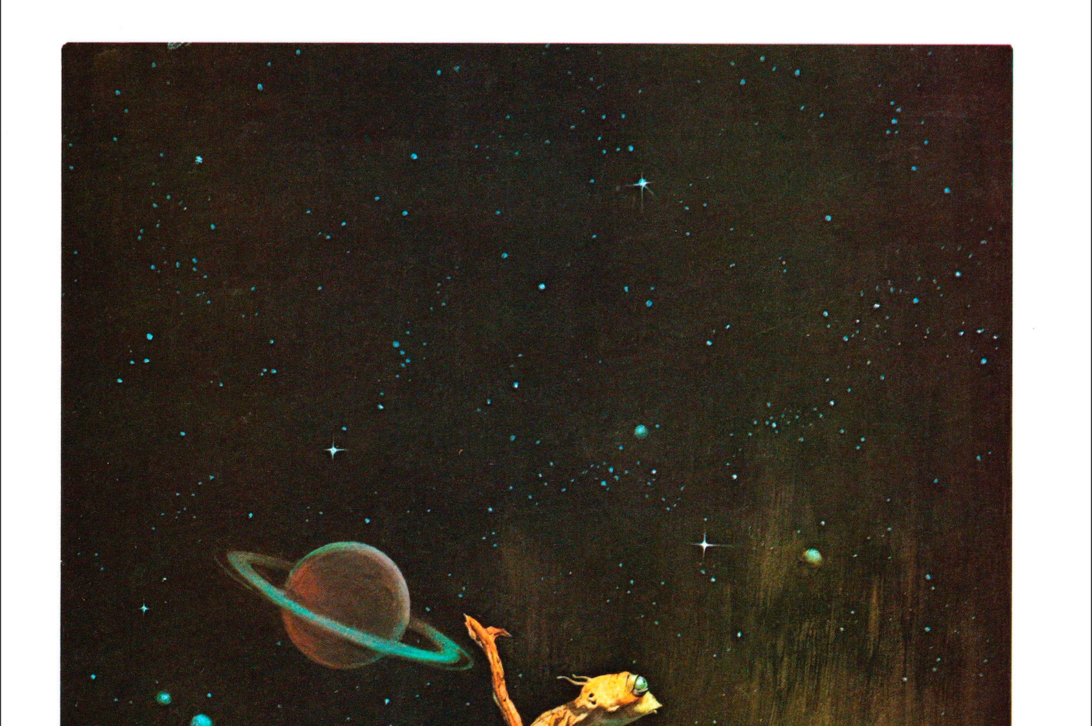 Stranded Frank Frazetta vintage art print Sci Fi Dark Fantasy | Etsy