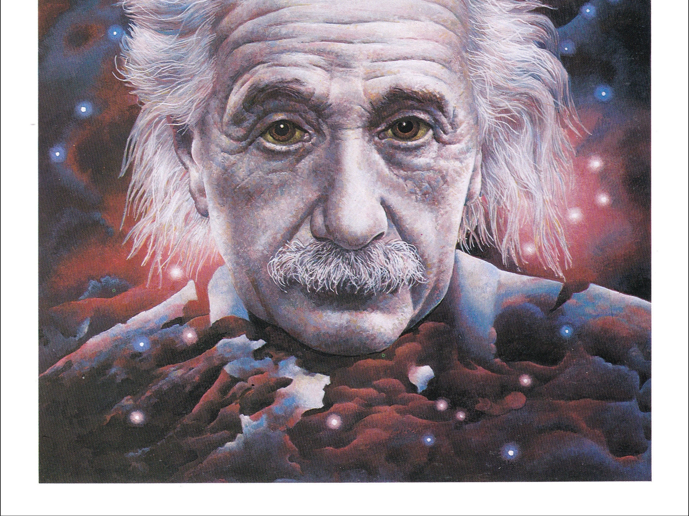 Albert Einstein Justin Todd Psychedelic Pop Cover Art - Etsy UK