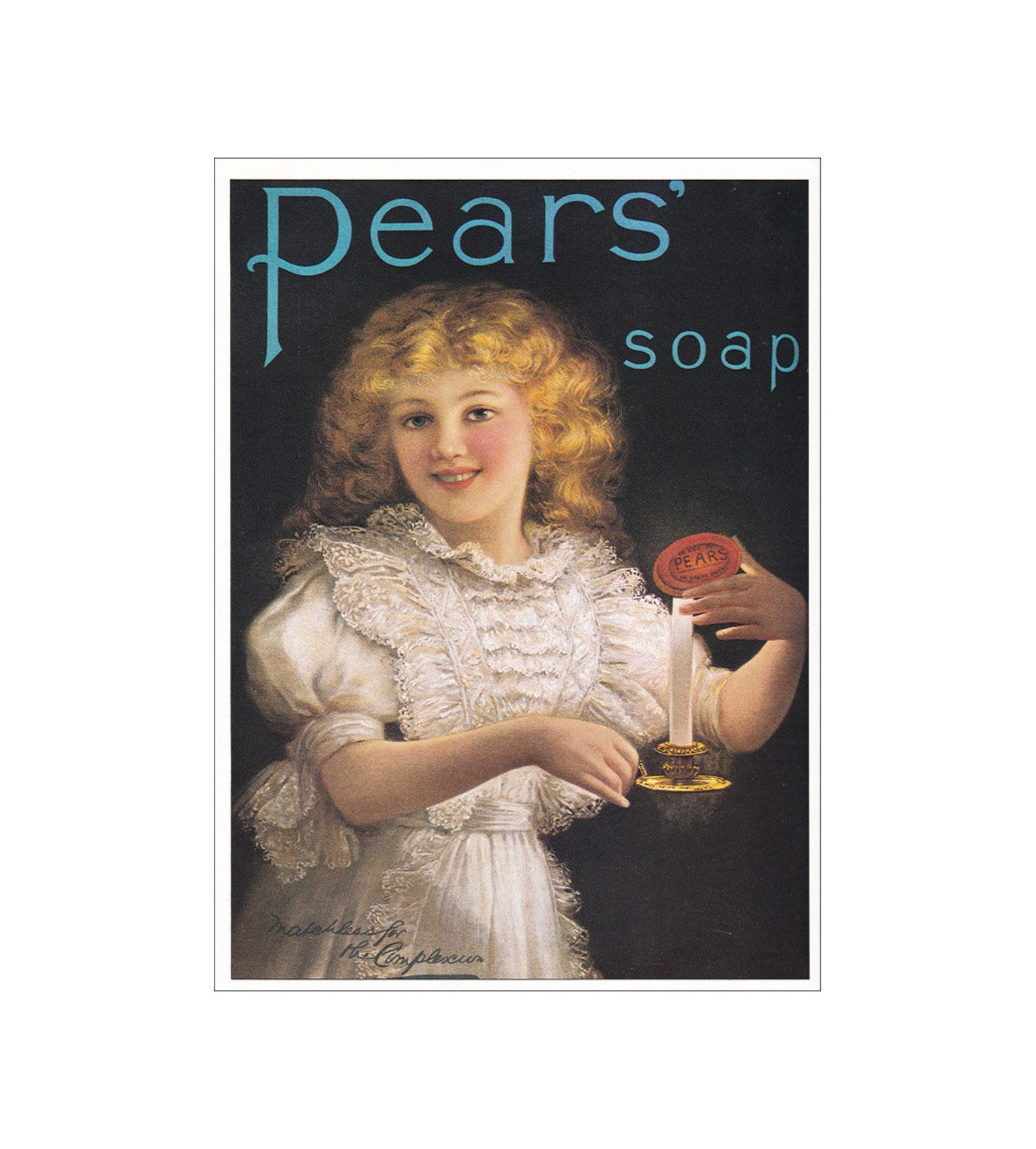 Vintage Pears Soap Advert Bathroom Decor Ad Advertisement 1902 - Etsy UK