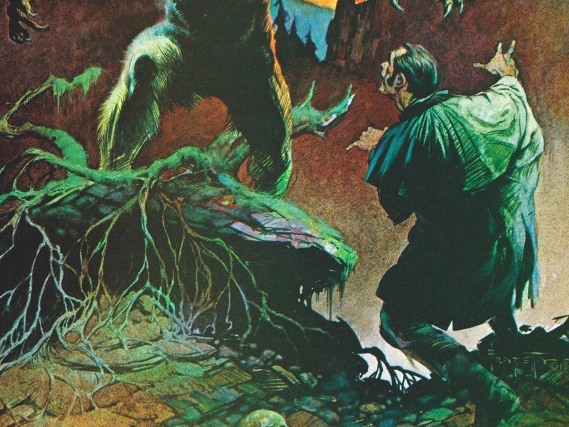 Wolfman Frank Frazetta Vintage Fantasy Art Print Sci Fi Full - Etsy