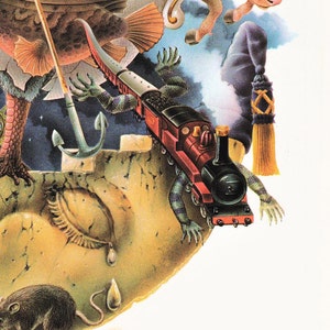 70's Dodo Bird Illustration Alan Aldridge Psychedelic Art Vintage Print ...