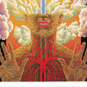 Psychedelic Illustration Center of the Cyclone Justin Todd Cover Art ...
