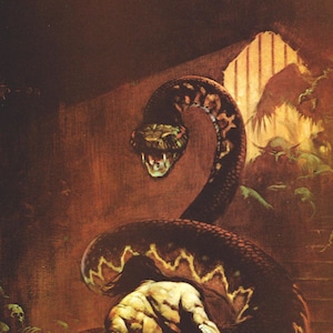 Chained Conan the Usurper Frank Frazetta Vintage Dark Fantasy Comic ...