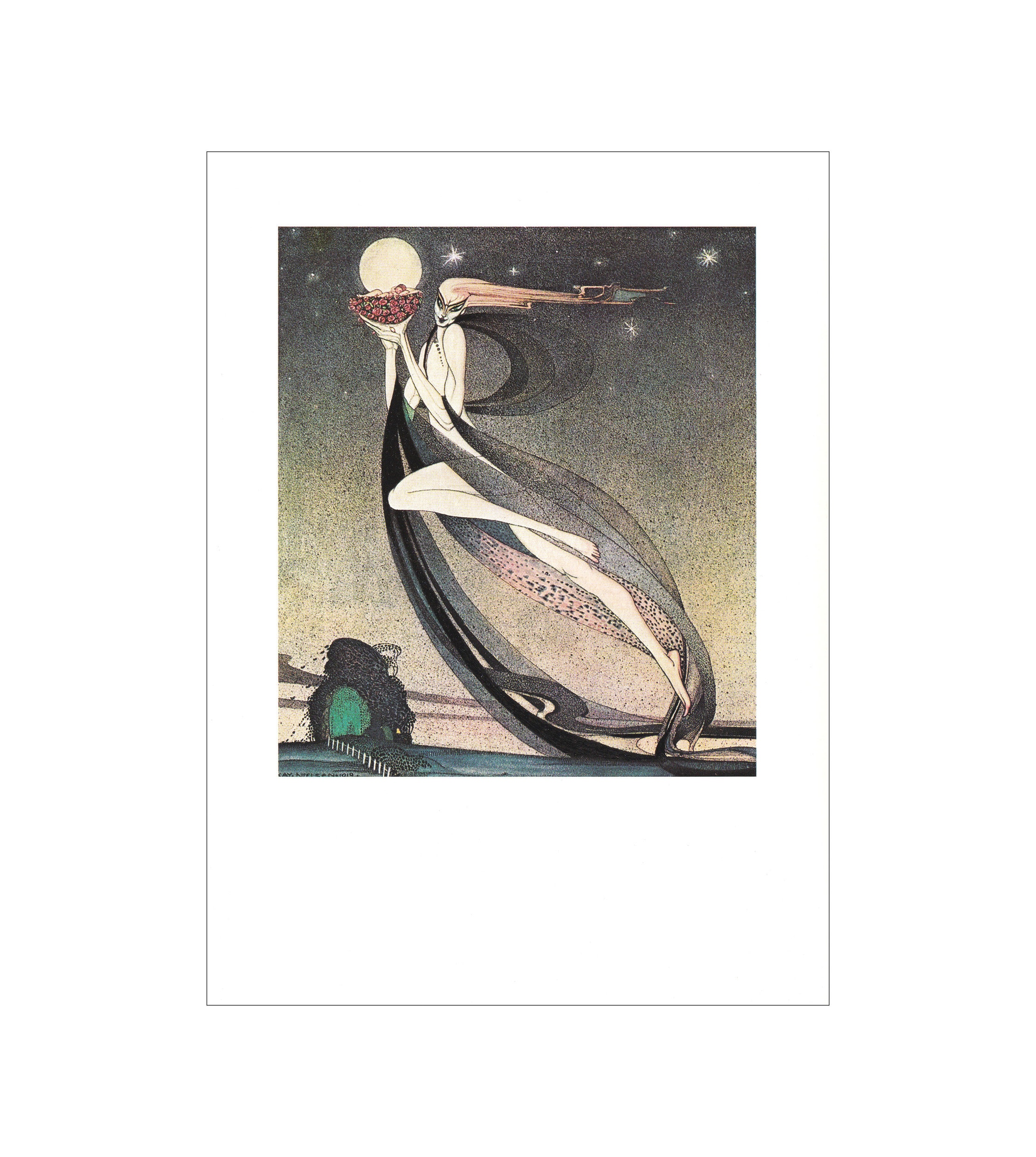 Prints Original 1975 Vintage Kay NIELSEN ART DECO Nouveau Print Book ...