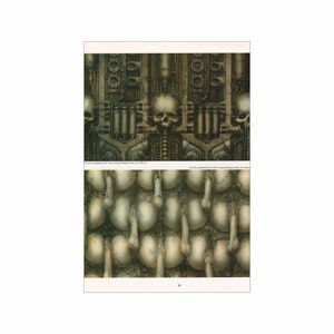HR Giger Magus Fantastic Biomechanical Art Surrealistic Style Skeleton ...