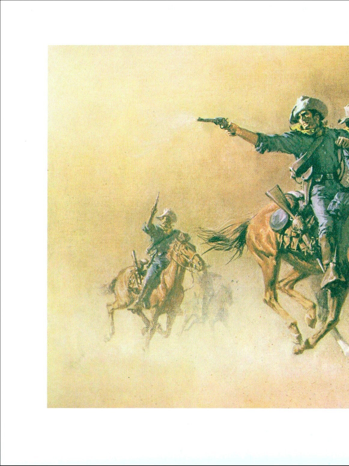 Cavalry Western Art by Frank C. Mccarthy Wild West Theme - Etsy UK