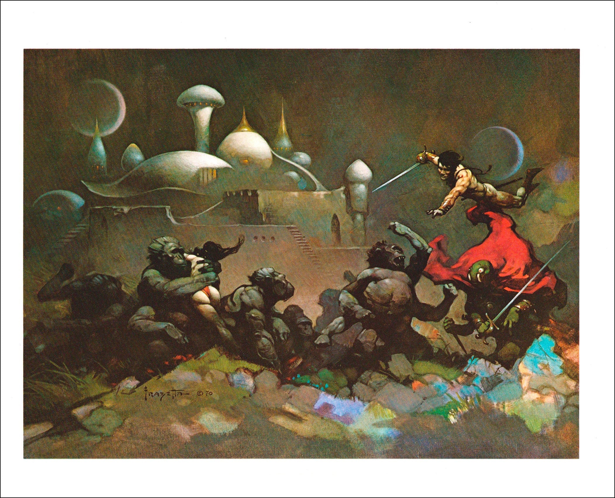 Princess Of Mars Sci Fi Art