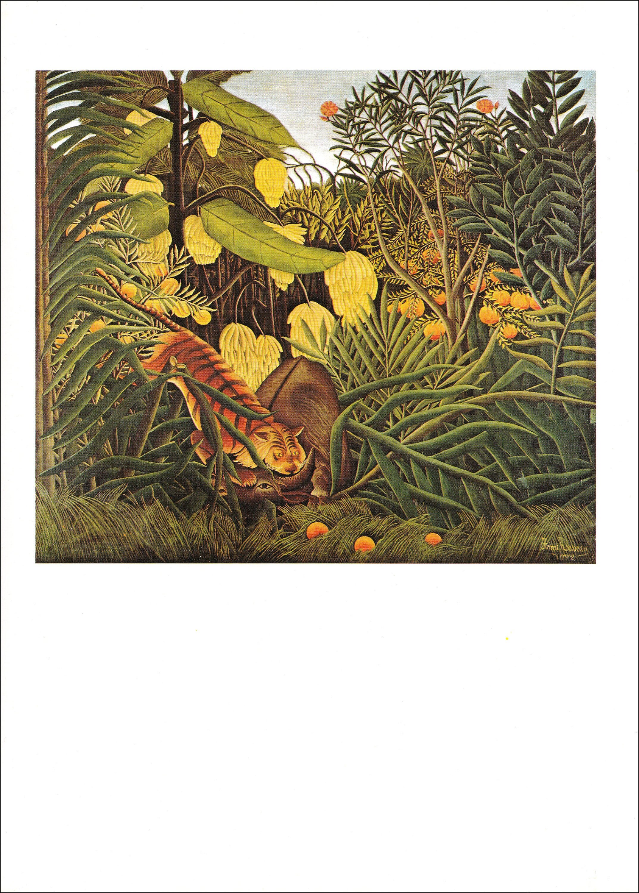 Henri Rousseau Animals