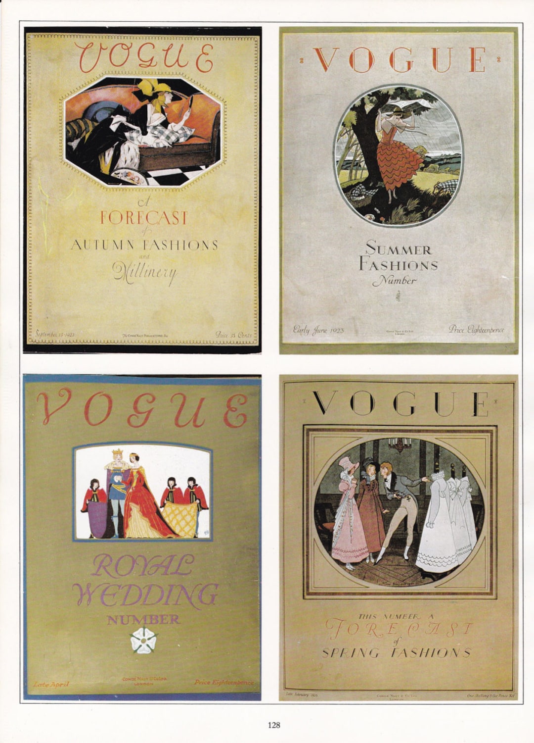 Vogue Magazine Cover Art Deco Art Nouveau Home Decor Print Fine Art ...