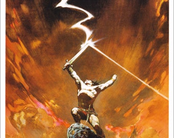 Swamp Demon Frank Frazetta Vintage Dark Fantasy Comic Cover - Etsy