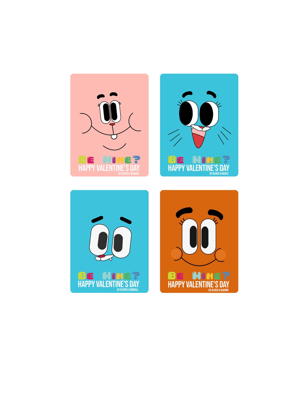 CUSTOM Gumball PRINTABLE FILE - Etsy