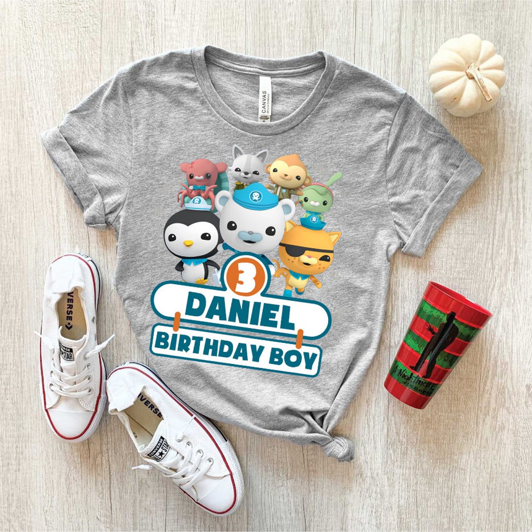 Custom Octonauts Birthday Shirt Octonauts Theme Birthday - Etsy