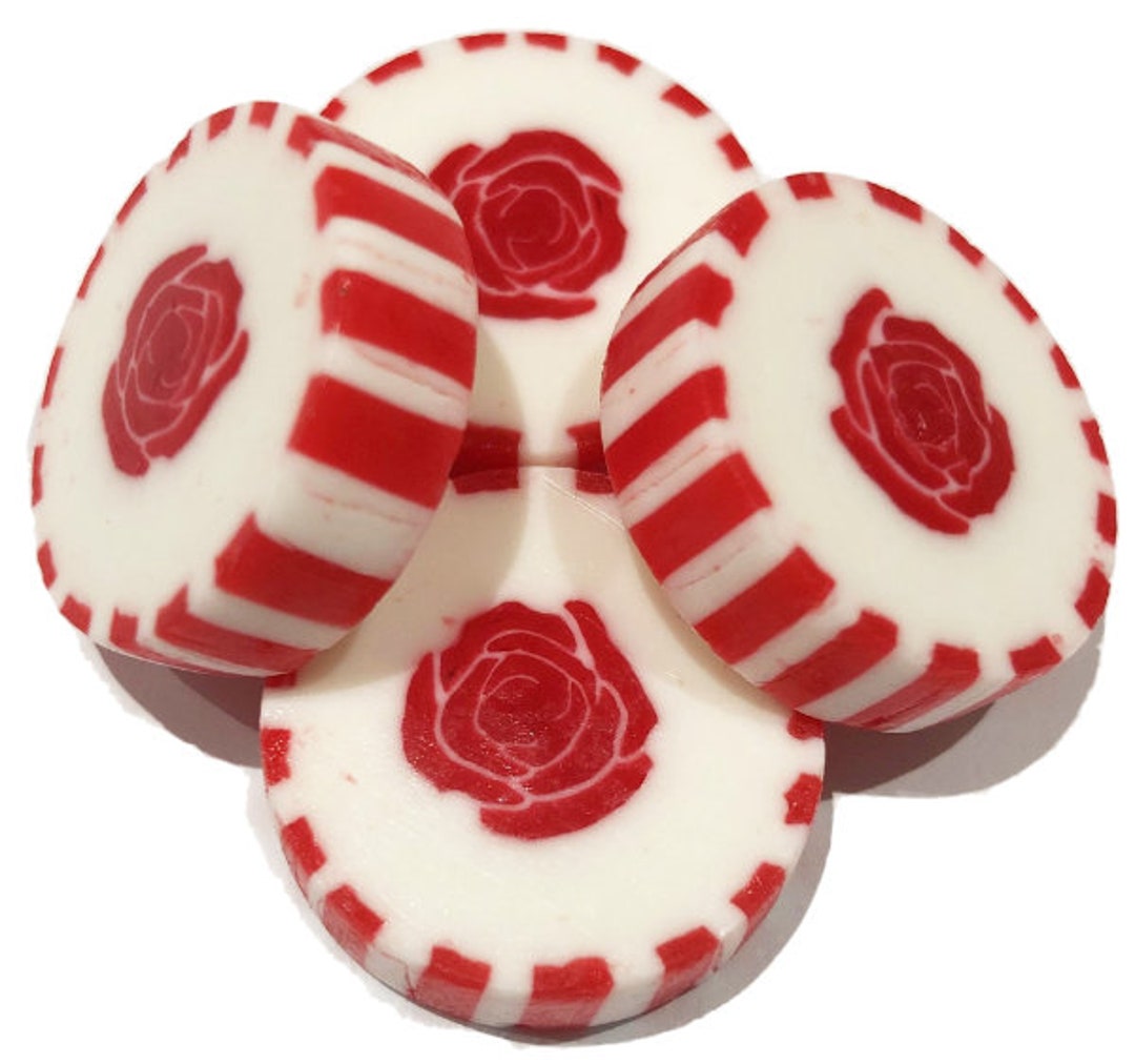 Red Rose Rock Candy, Strawberry Passion Wedding Favors (approx 100) - Etsy