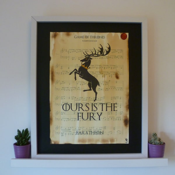 Baratheon Sigil - Etsy