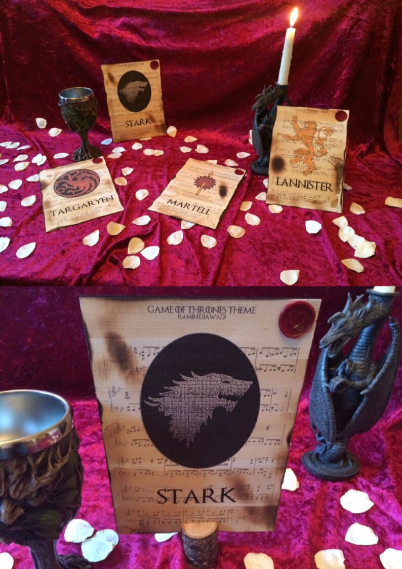 Game of Thrones Themed Wedding Table Décor, Wedding Table Placement ...