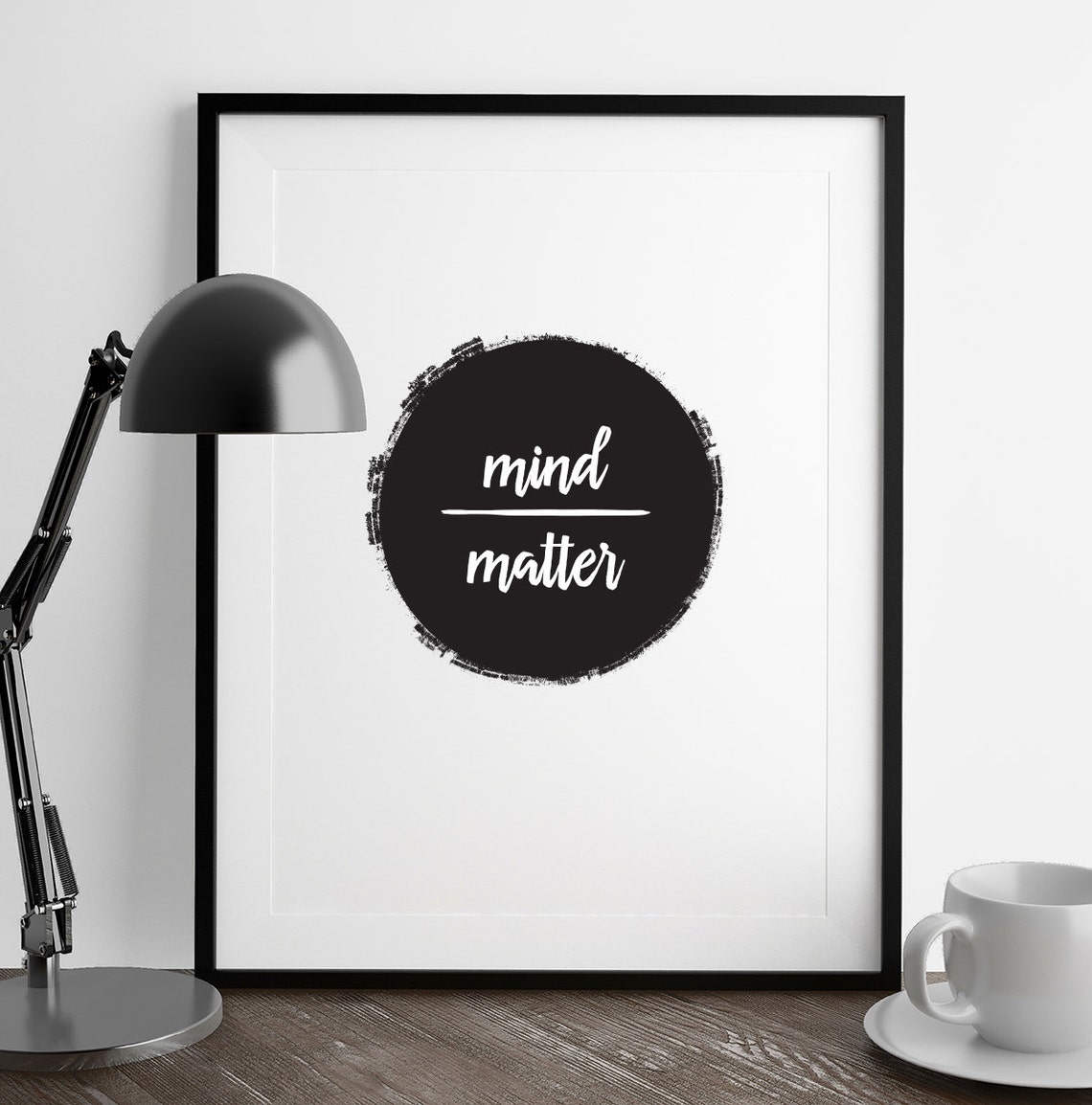 PDF Printable • "mind Over Matter" • Instant Digital Download - Etsy