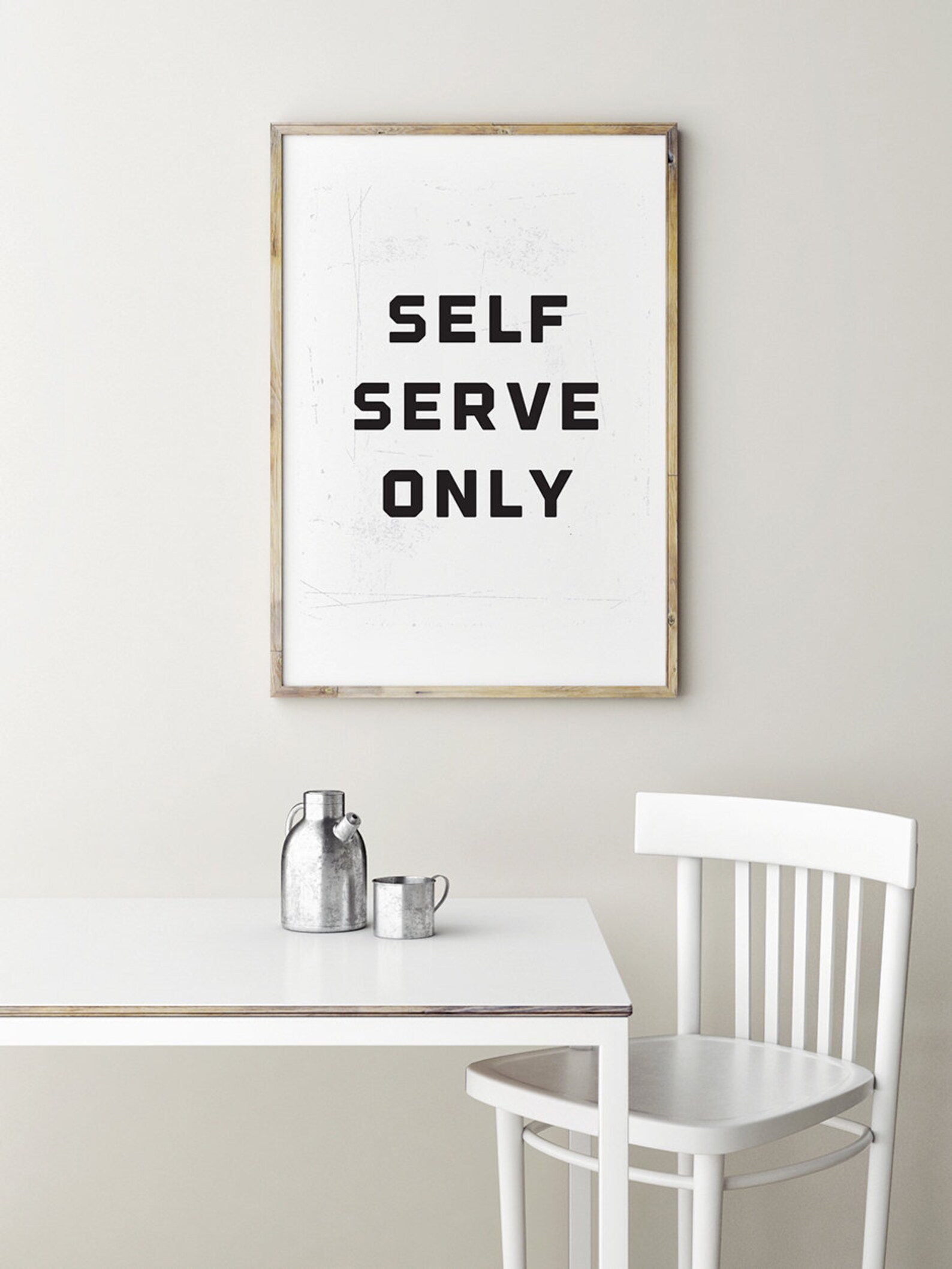 PDF Printable • "self Serve Only" • Instant Digital Download - Etsy