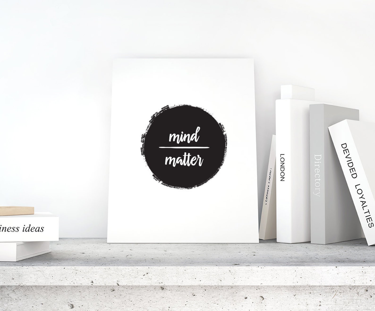 PDF Printable mind Over Matter Instant Digital - Etsy