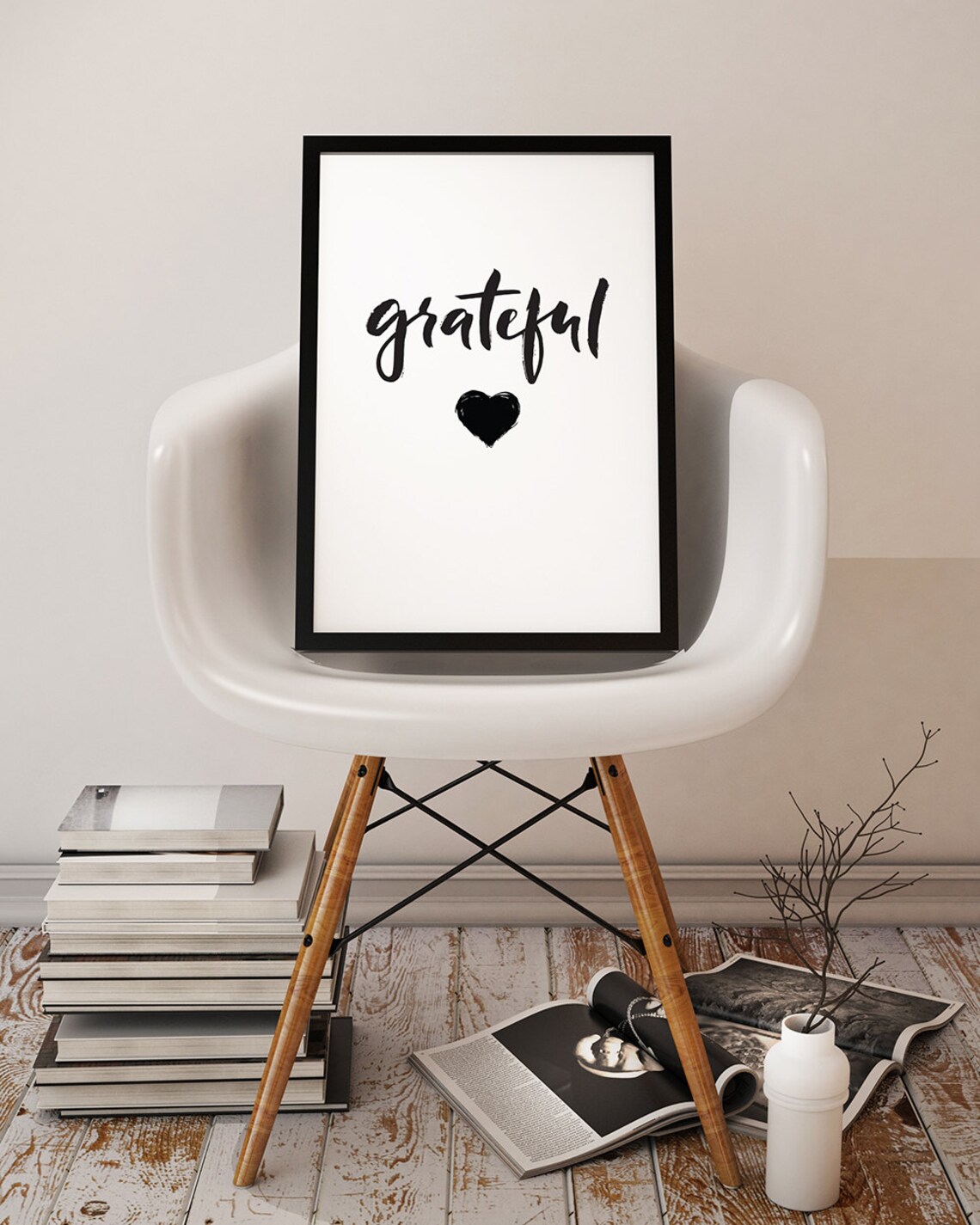 PDF Printable • "grateful" • Instant Digital Download - Etsy