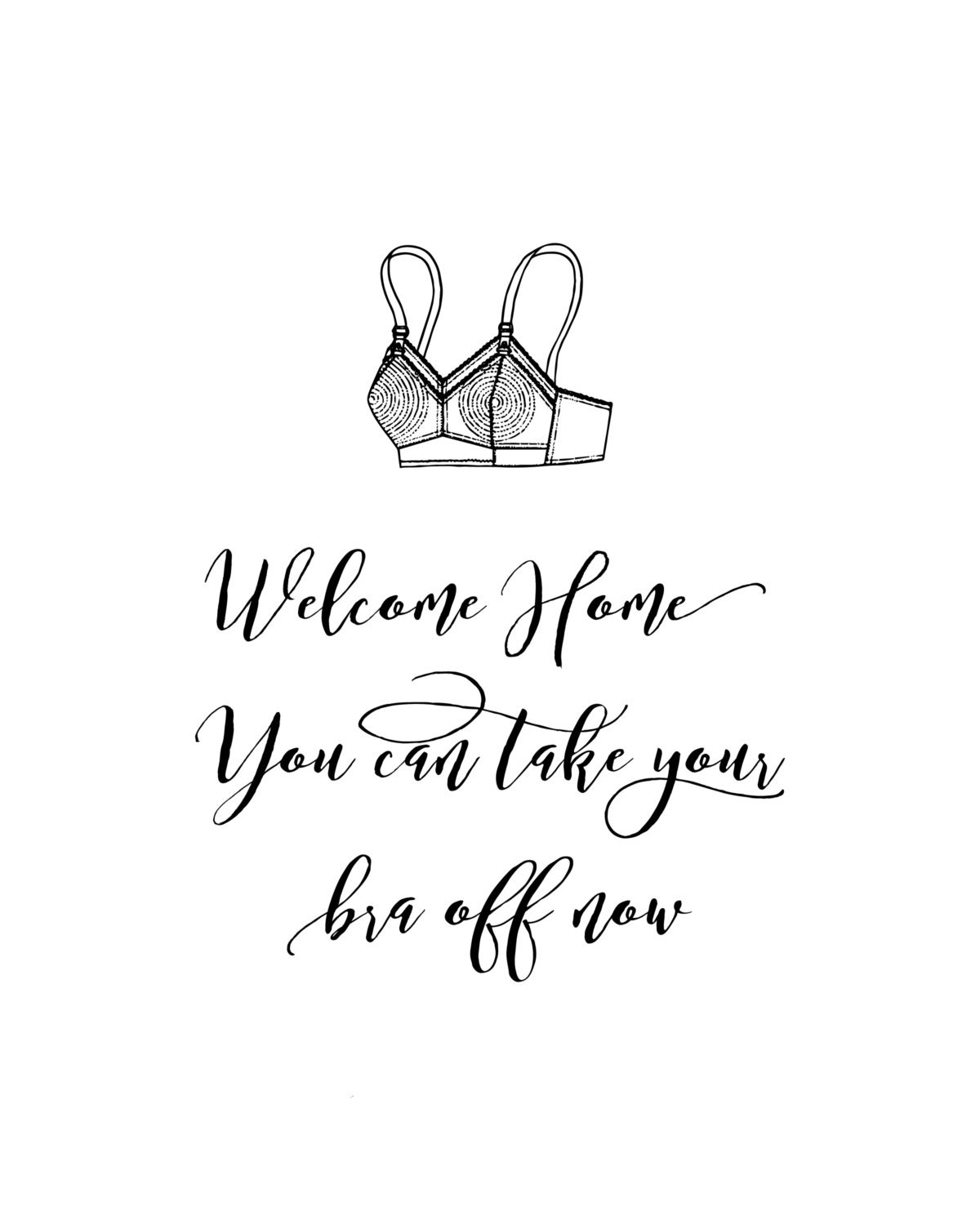 PDF Printables Bra Humor Trio Instant Digital Download - Etsy