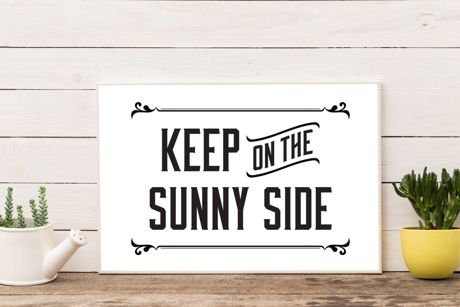PDF Printable keep on the Sunny Side Instant Digital Download - Etsy