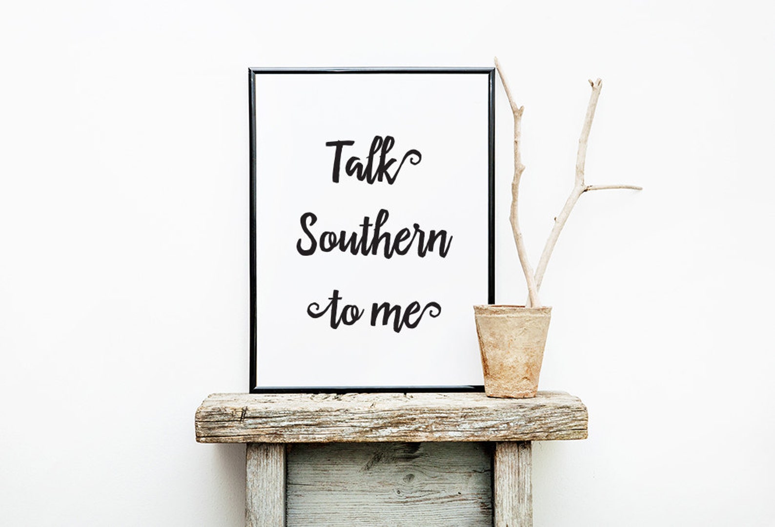 PDF Printable • "talk Southern to Me" • Instant Digital Download • 2 ...