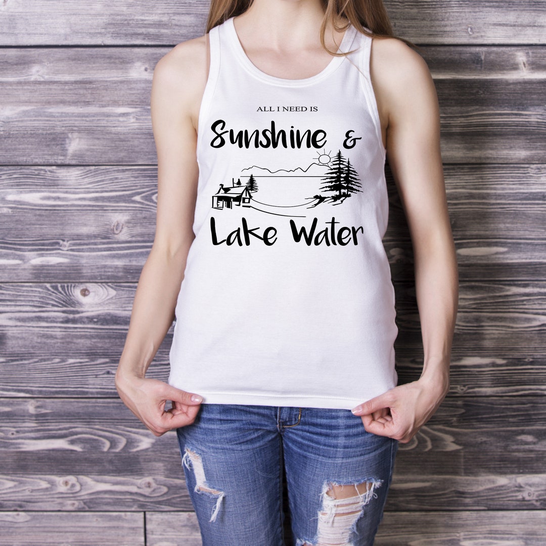 Sunshine and Lake Water Svg Sunshine Svg Lake Svg - Etsy
