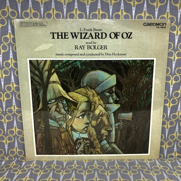 Wizard of Oz Vinyl Record - Etsy